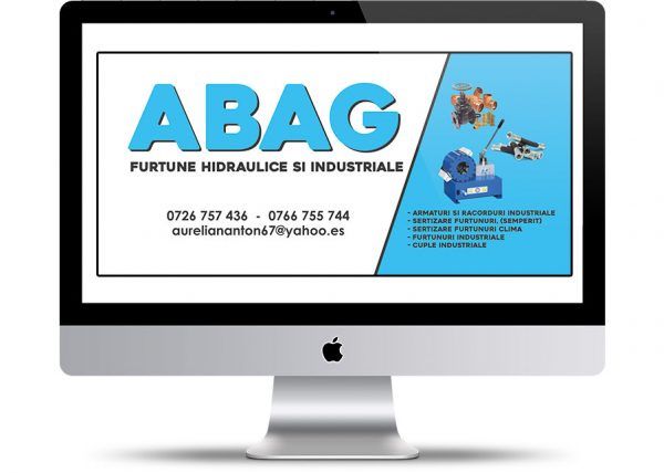 ABAG, diseño de cartel para negocio